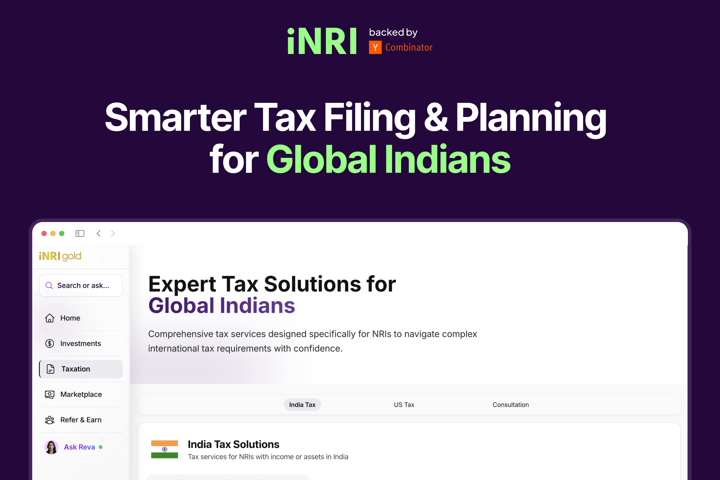 iNRI - Tax Filing & Planning for Global Indians | iNRI